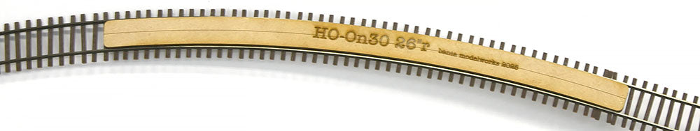 Track Temp 24" radius - HO-On30 scale kit – Banta Modelworks