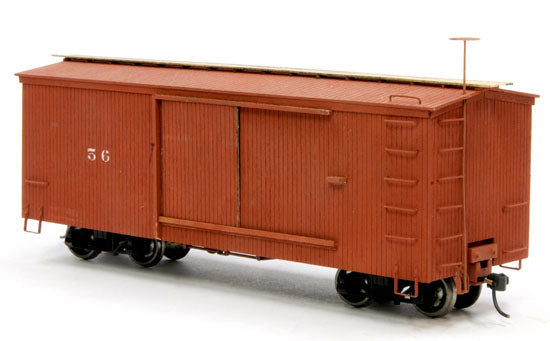 Wood Boxcar Conversion kit - On30 scale kit T-2135 – Banta Modelworks